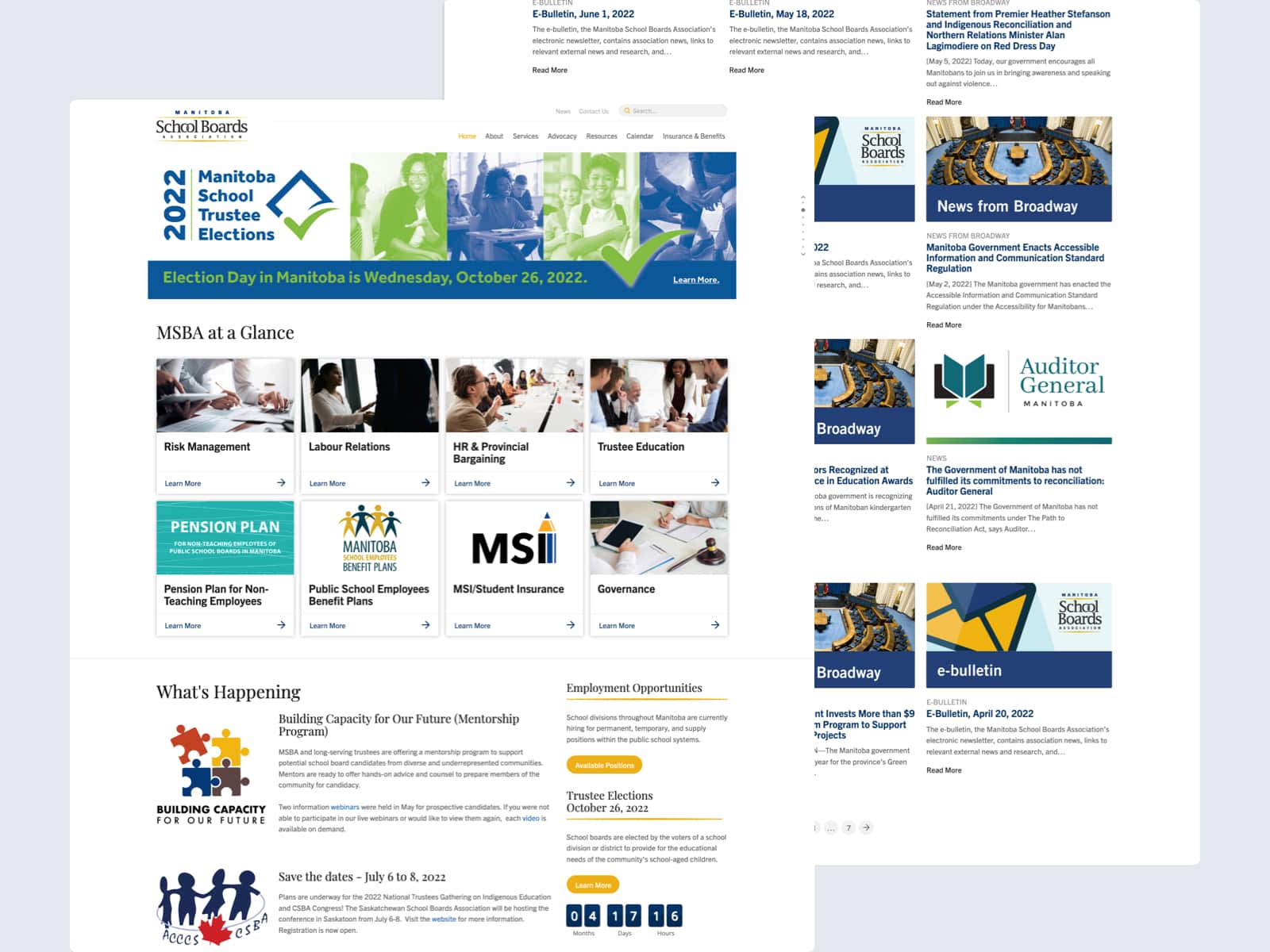 Manitoba School Boards Association | Winnipeg Web Design & Digital ... Manitoba School Boards Association | Winnipeg Web Design & Digital ...