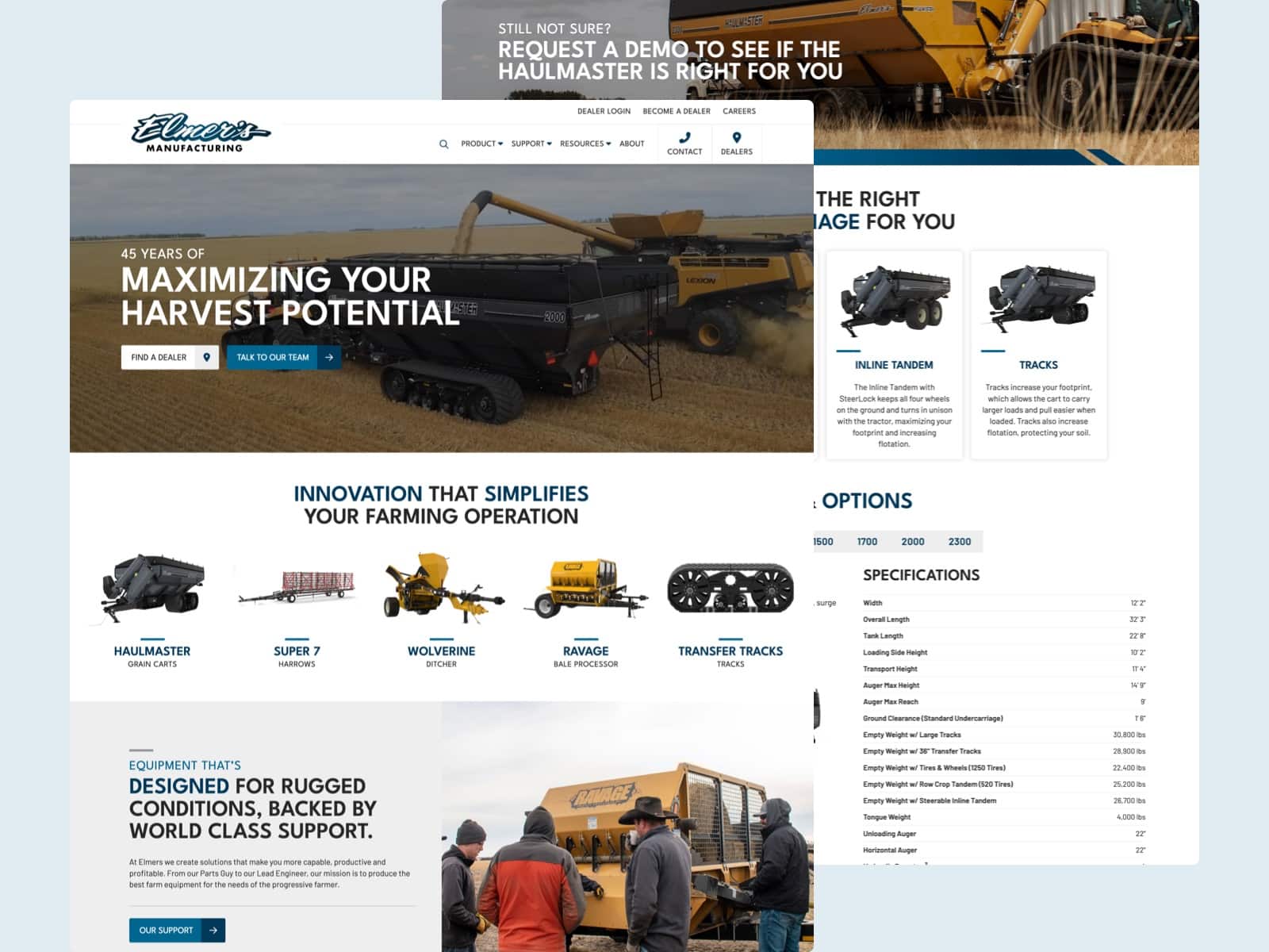 Elmer's Manufacturing | Winnipeg Web Design & Digital Marketing